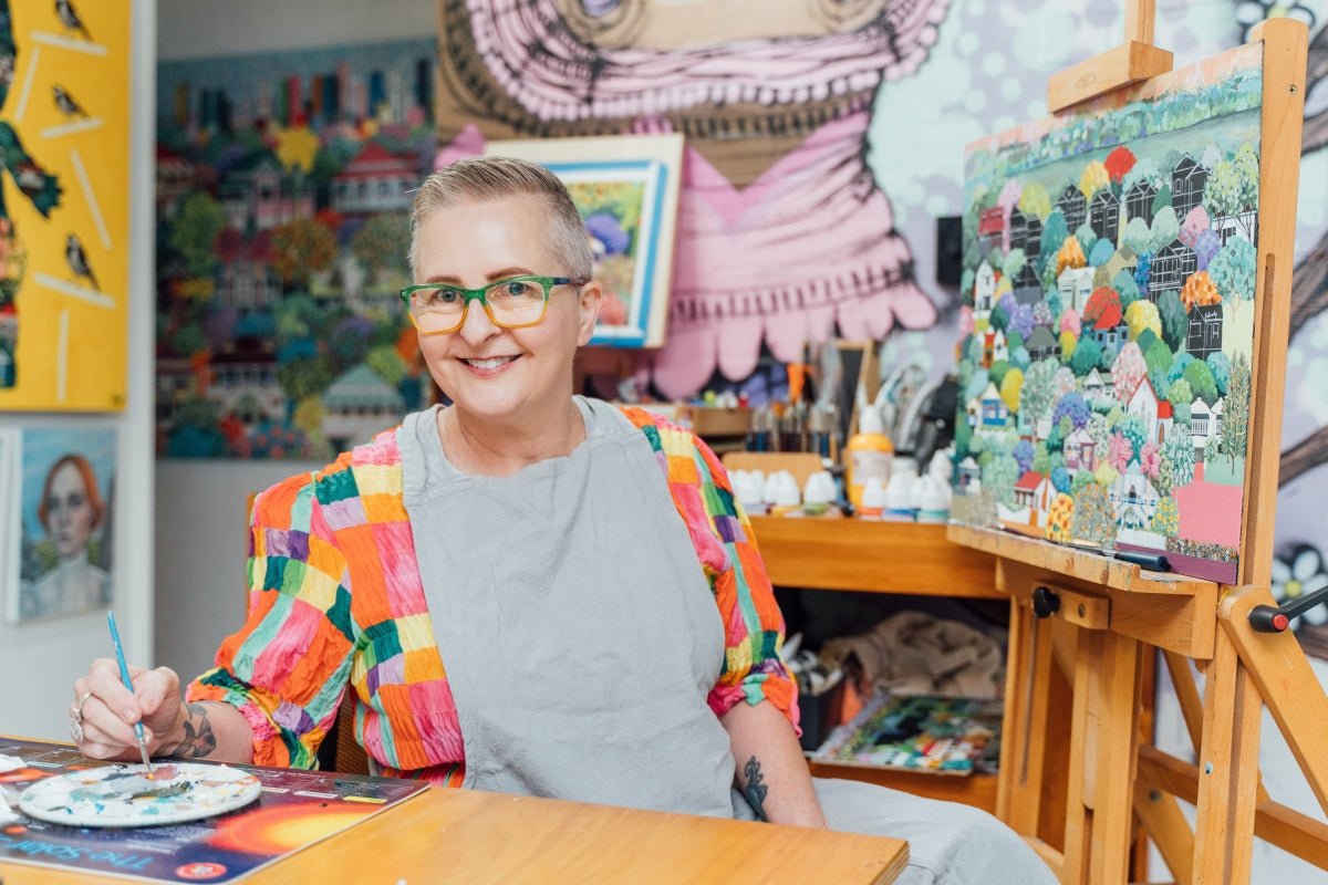 Debra Hood Art - An Interview with Debra Hood – Mumbleberry