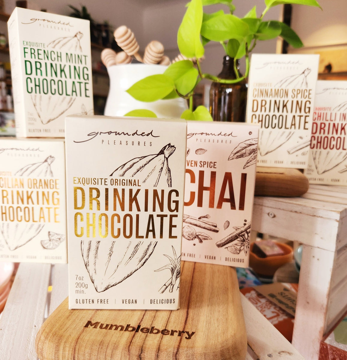 Grounded Pleasures | Hot Chocolate | 200g – Mumbleberry