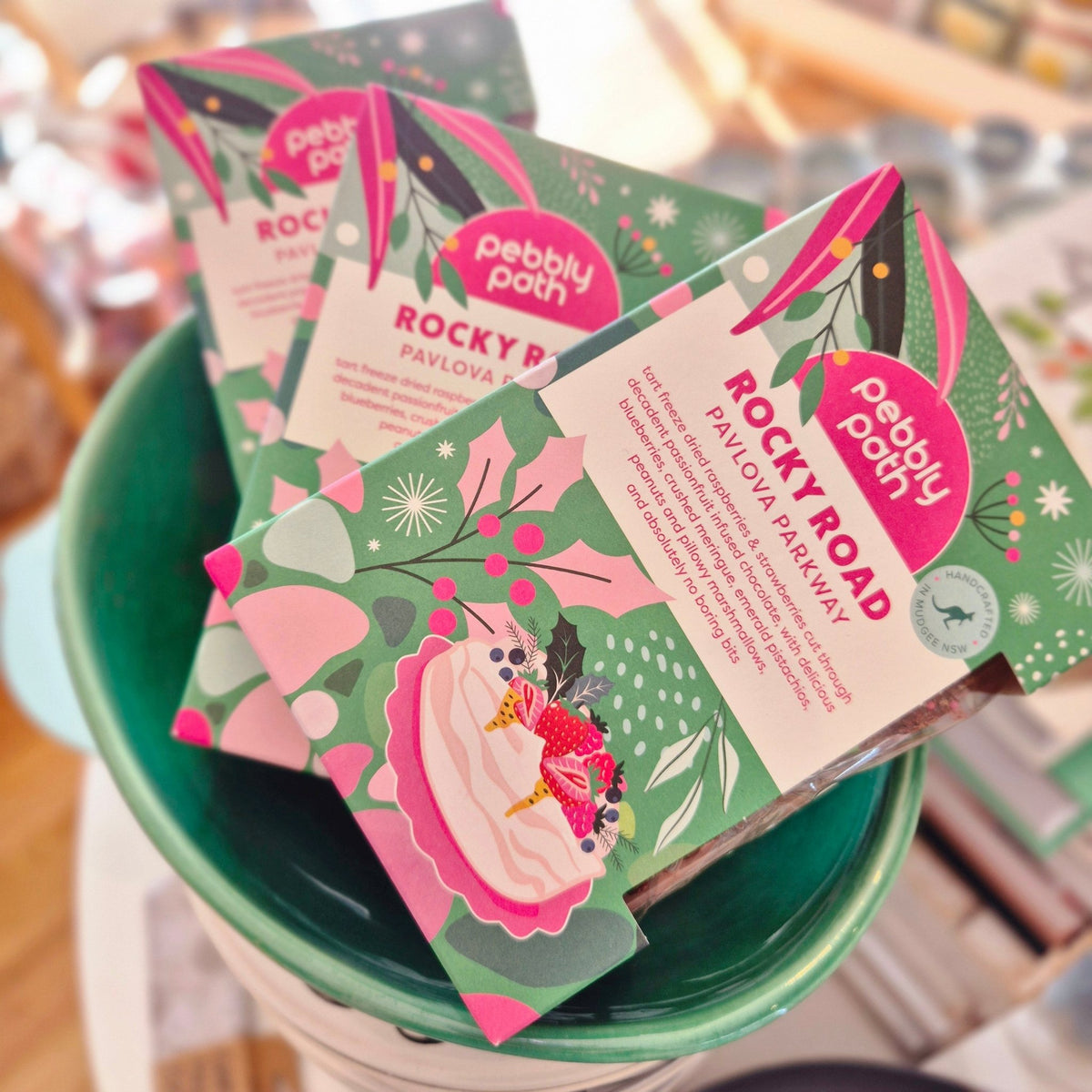 Pebbly Path Pavlova Parkway – Mumbleberry