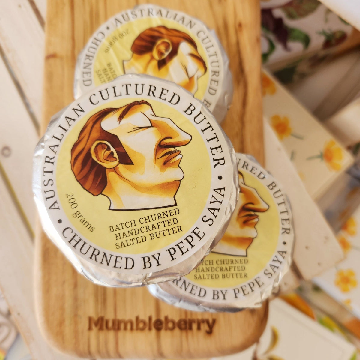 Pepe Saya - Cultured Butter 200g – Mumbleberry