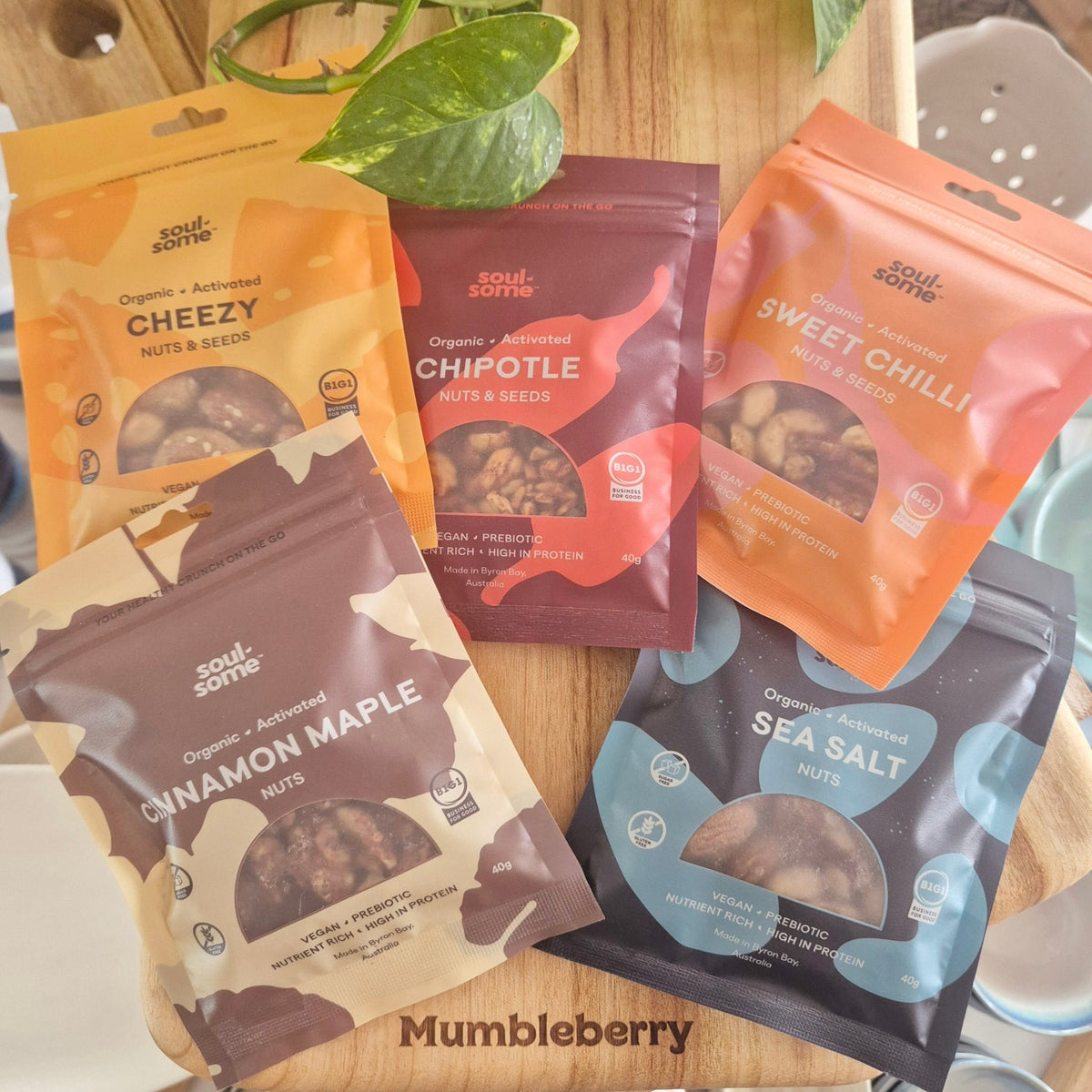 Soulsome - Activated Nut Snacks – Mumbleberry